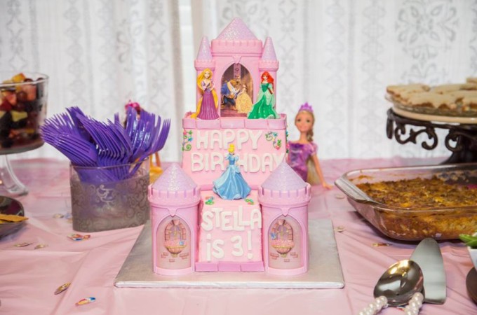 princess castle cake | The Baking Fairy - The Baking Fairy
