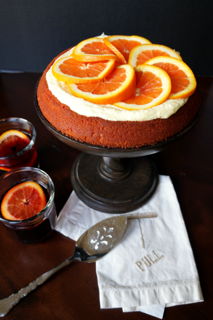 sangria cake - The Baking Fairy