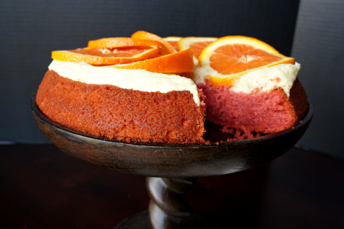 sangria cake - The Baking Fairy