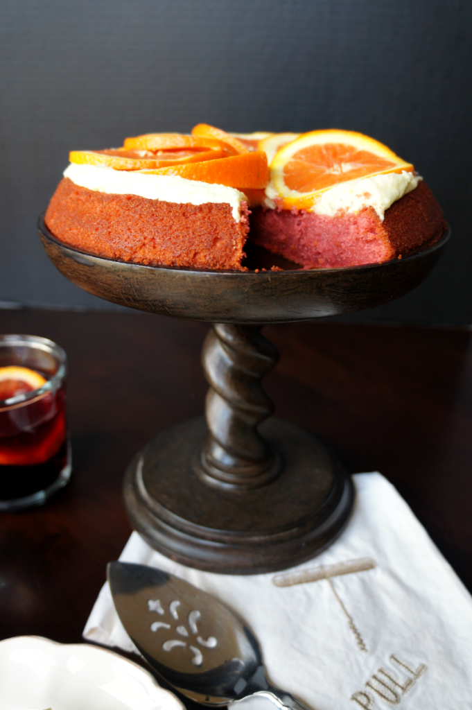 sangria cake - The Baking Fairy
