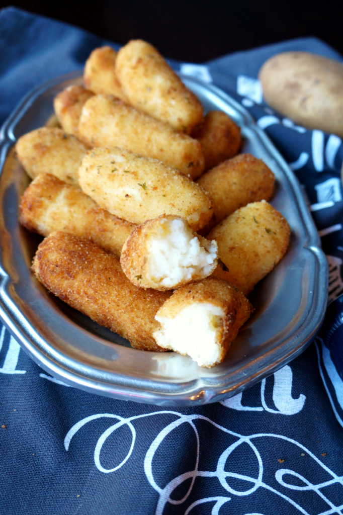 crispy potato croquettes - The Baking Fairy