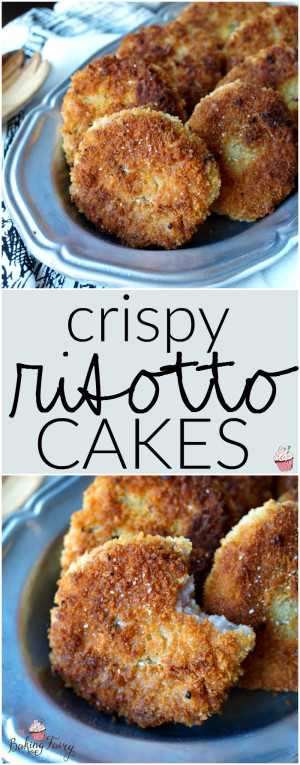 crispy risotto cakes - The Baking Fairy