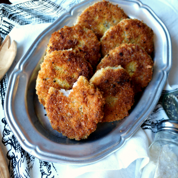 crispy risotto cakes - The Baking Fairy
