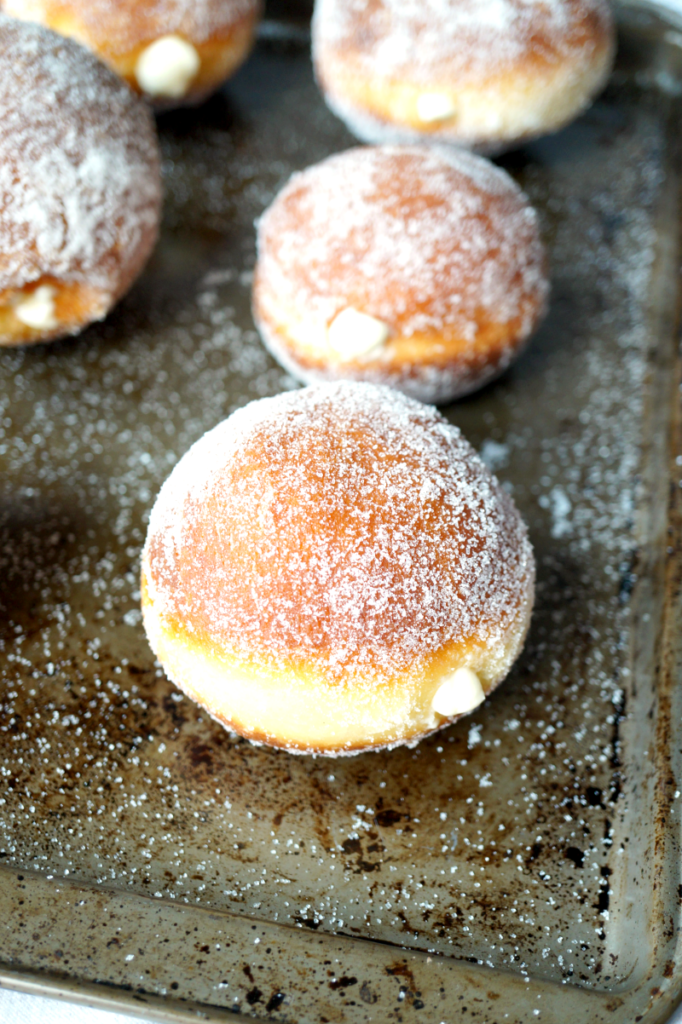 bomboloni {italian doughnuts} - The Baking Fairy