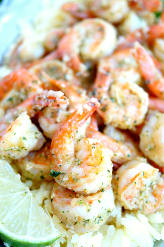 coconut lime shrimp packets - The Baking Fairy