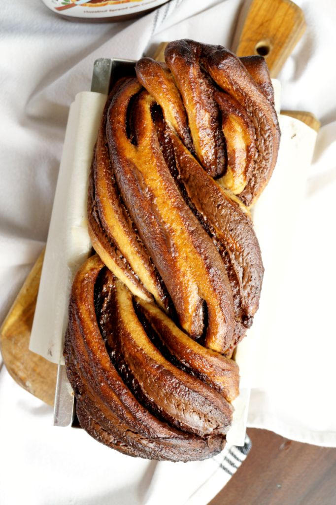 whole wheat Nutella braid - The Baking Fairy