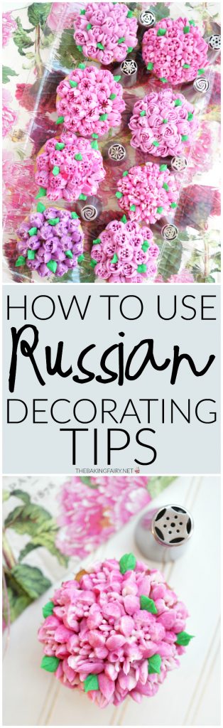 russian decorating tips 101 - The Baking Fairy