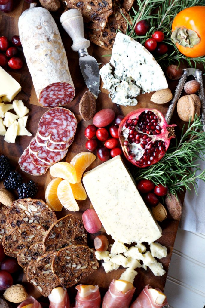 winter harvest cheese board - The Baking Fairy