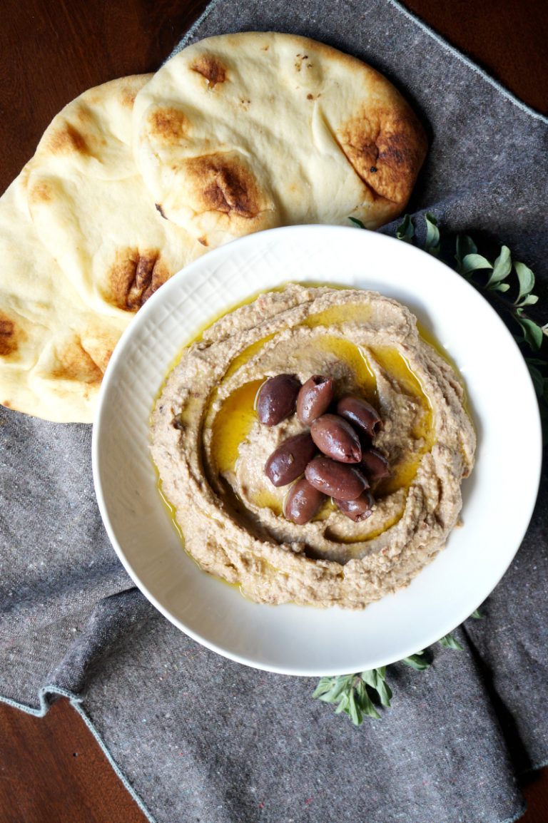 kalamata olive hummus - The Baking Fairy