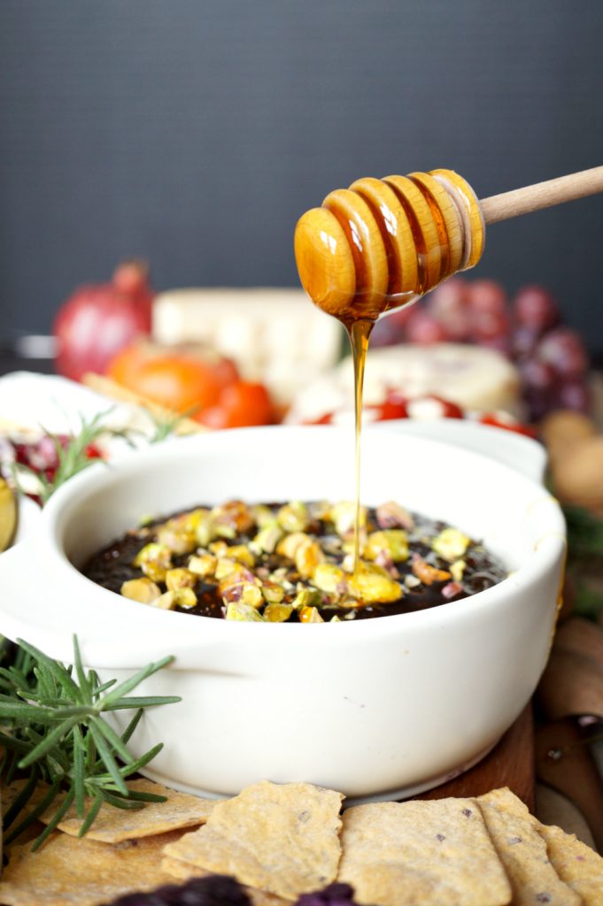 Holiday Fruit Nut Cheese Board The Baking Fairy