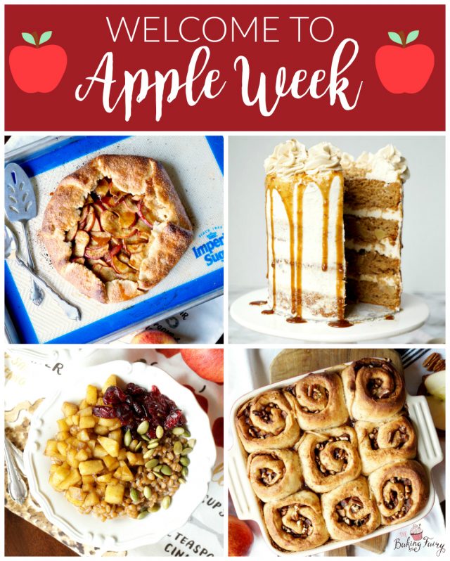 welcome to #AppleWeek + a giveaway! - The Baking Fairy