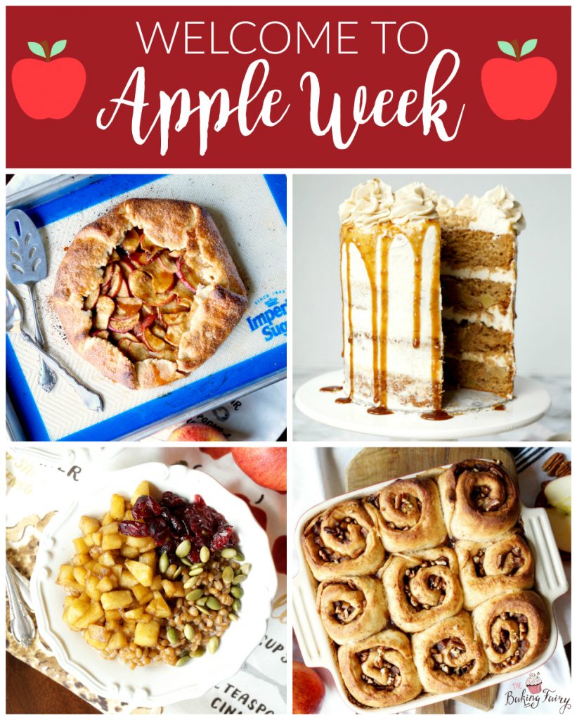 welcome to #AppleWeek + a giveaway! - The Baking Fairy