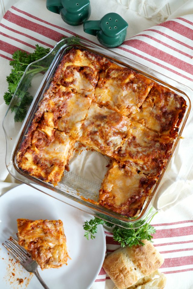 my mamma's authentic lasagna {veganized!} - The Baking Fairy
