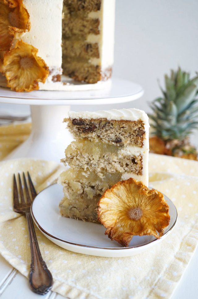 vegan hummingbird layer cake - The Baking Fairy